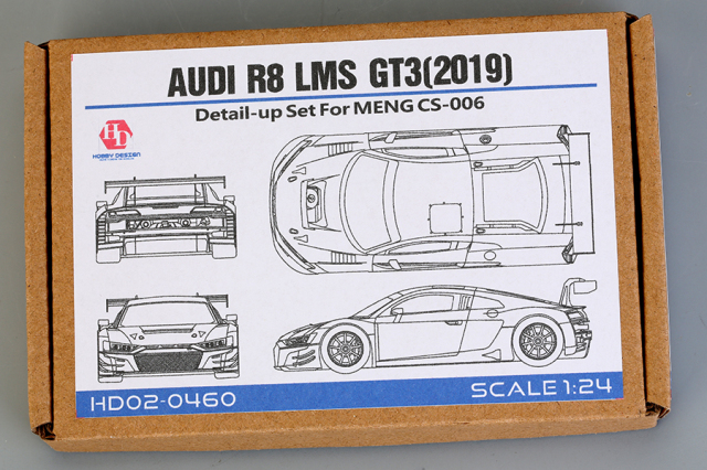 ホビーデザイン 1/24 アウディ R8 LMS GT3 2019 ディティールアップパーツ モンモデル対応 HD02-0460 ミニカーショップ ロム