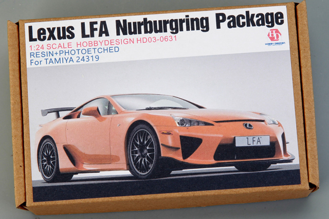 ホビーデザイン 1/24 レクサス LFA ニュルパッケージ ディティールアップパーツ タミヤ対応 HD03-0631