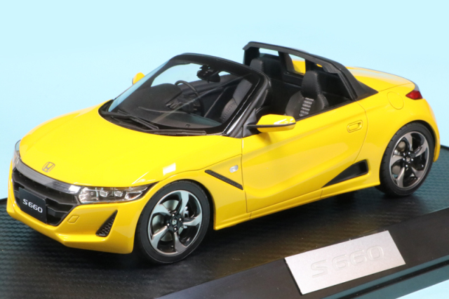 ホビージャパン 1/18 ホンダ S660 α カーニバルイエローII HJ1803BY