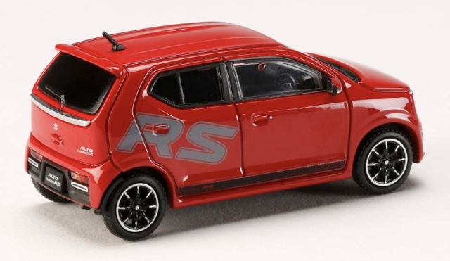 [予約] ホビージャパン 1/64 スズキ アルト ターボ RS HA36S RS デカールチューン ピュアレッド HJ642070BR