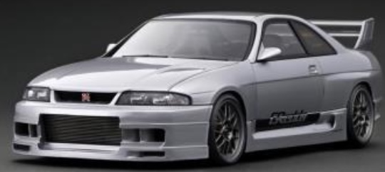 [予約] イグニッションモデル 1/18 GReddy ニッサン スカイライン GT-R R33 シルバー IG3131
