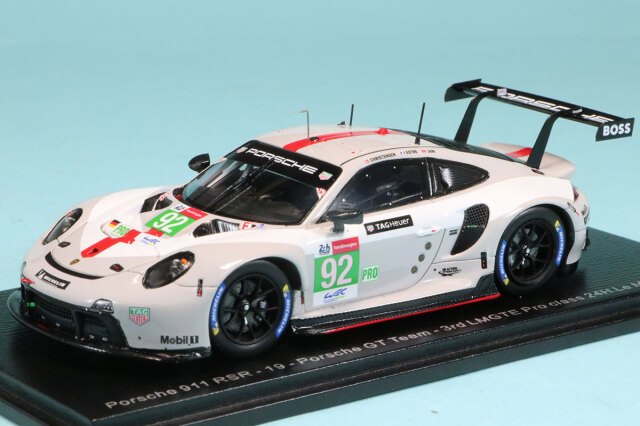 スパーク 1/43 ポルシェ 911 RSR-19 ルマン 2021 LMGTE-Pro 3rd No.92 S8264
