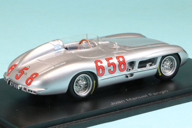 スパーク 1/43 メルセデスベンツ 300 SLR ミレミリア 1955 No.658 S5857 ミニカーショップ ロム