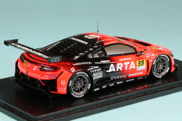 スパーク 1/43 ARTA ホンダ NSX GT3 スーパーGT GT300 2022 No.55 武藤英紀/木村偉織 SGT042 ミニカーショップ ロム