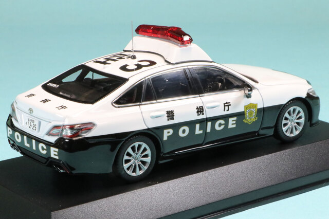 レイズ 1/43 トヨタ クラウン ARS220 2021 警視庁所轄署地域警ら車両 (空3) 限定1000台 H7432102