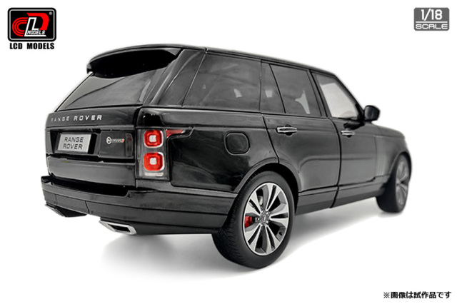 [予約] LCDモデルズ 1/18 ランドローバー レンジローバー SV オートビオグラフィ ダイナミック ブラック フル開閉 ...