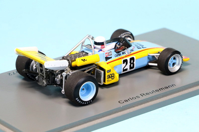 スパーク 1/43 ブラバム BT38 F2 マロリーパーク 1972 3rd C.ロイテマン S7435