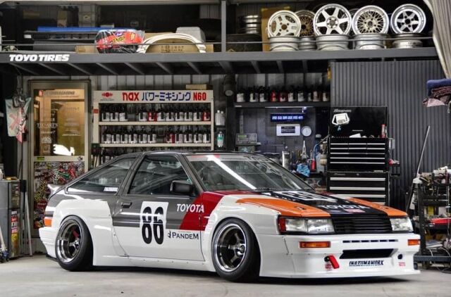 ZoomOn 1/24 トランスキット パンデム トヨタ AE86 レビン TRD N2 パーツセット アオシマ対応 Z143 ミニカーショップ ロム