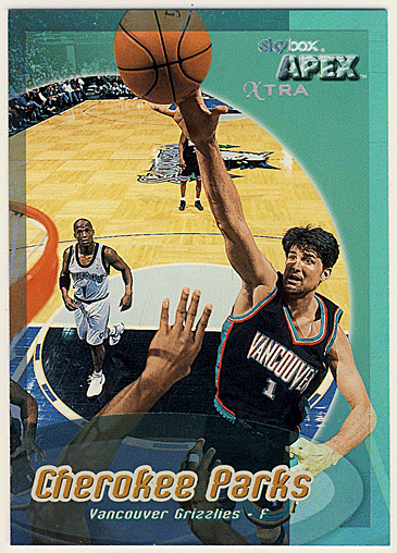 トレカショップ Rookie Star Cherokee Parks NBA 99-00 Skybox Apex Xtra 29/50