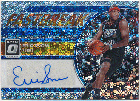 トレカショップ Rookie Star Eric Snow NBA 17-18 Panini Donruss Optic Fast Break ...