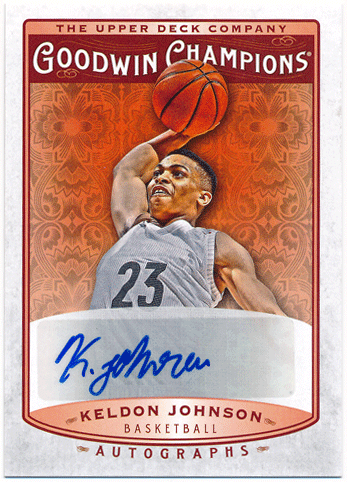 トレカショップ Rookie Star Keldon Johnson 2019 Upper Deck Goodwin Champions ...