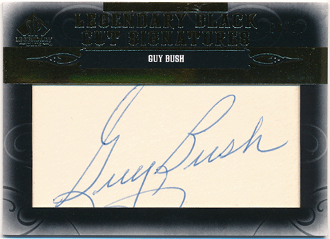 トレカショップ Rookie Star Guy Bush MLB 2011 Upper Deck SP Legendary Cuts ...