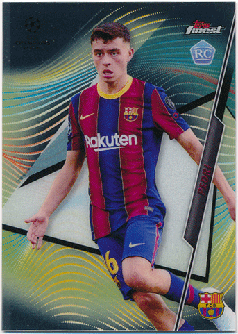 トレカショップ Rookie Star Pedri Soccer 2020-21 Topps Finest UEFA Champions ...