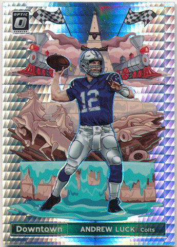 トレカショップ Rookie Star Andrew Luck NFL 2019 Panini Donruss Optic Prizm ...