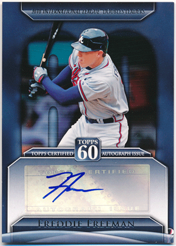 トレカショップ Rookie Star Freddie Freeman MLB 2011 Topps Series 2 Topps 60 RC ...