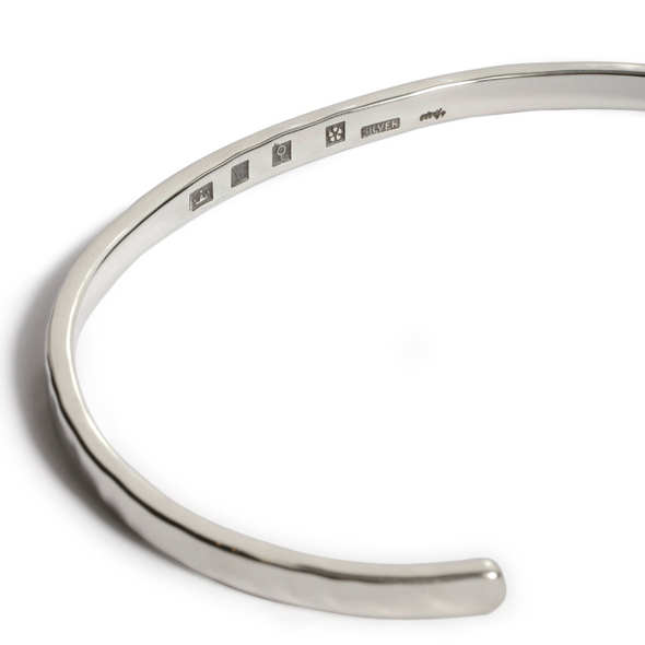 Back Hallmarks Bangle/Mirror finish/Narrow | VIVIFY | ビビファイ
