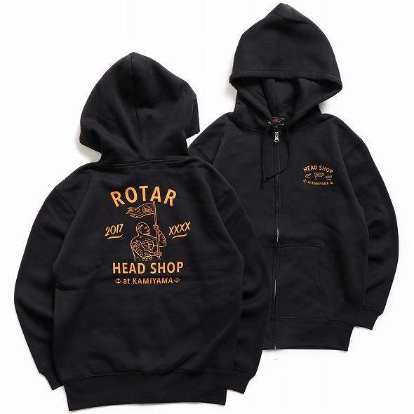 HEAD SHOP Zip Up PARKA | ROTAR | ローター
