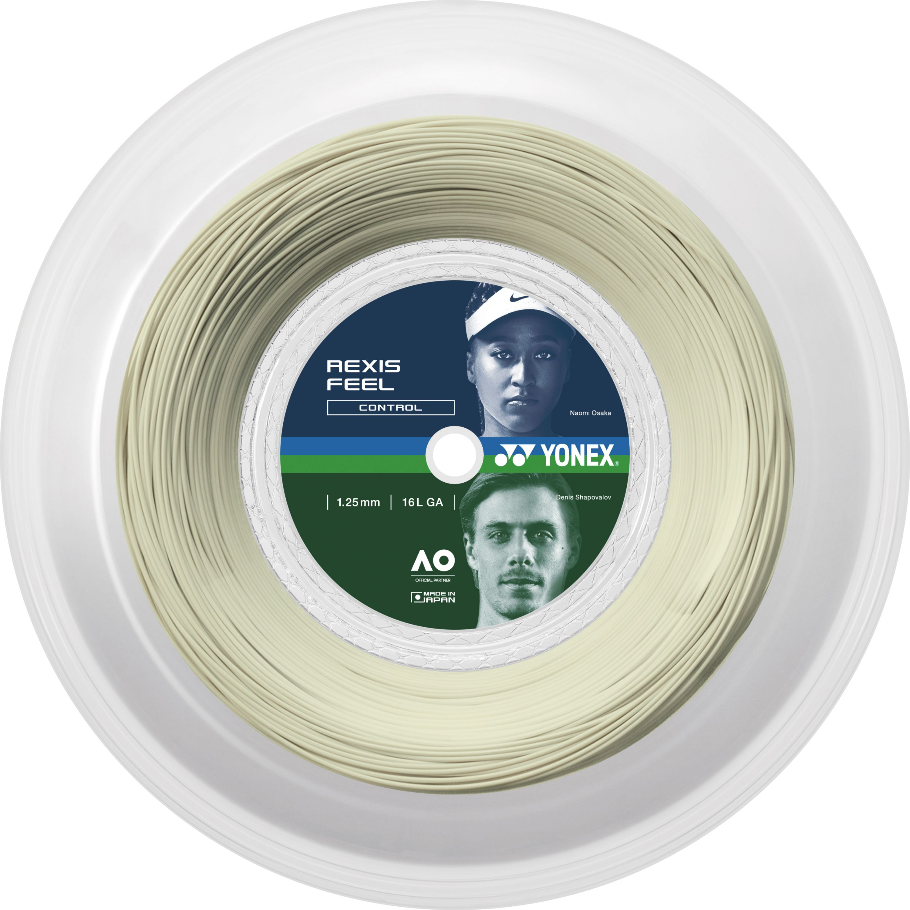 ヨネックス TRFL130R2 レクシスフィール130（200m）/（W） YONEX YONEXテニスストリング REXIS FEEL130/レクシスフィール130 200mロール