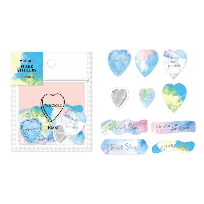 WHFS-02：WHOMEE(フーミー) フレークシール ミスティブルー〔OZ〕