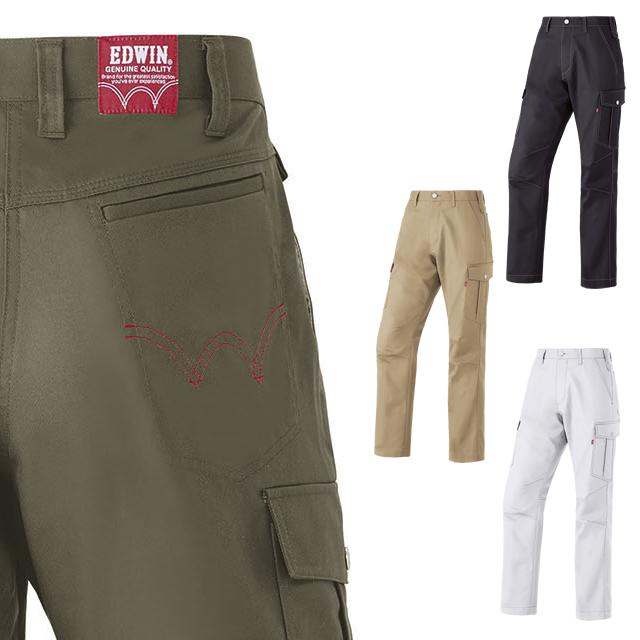 83008 EDWIN カーゴパンツ｜エドウィン作業服通信販売「作業服のナカノ」