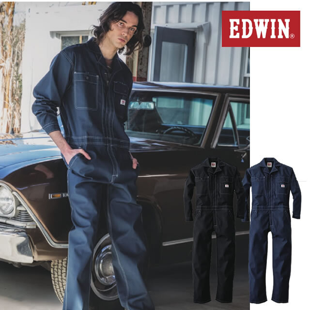 81016 EDWIN オーバーオール｜山田辰ツヅキ服通信販売「作業服のナカノ」