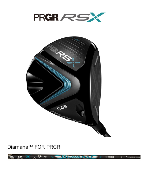 プロギア RS MAX ドライバー 2024年モデル [Diamana FOR PRGR フレックス：SR ロフト 10.5]