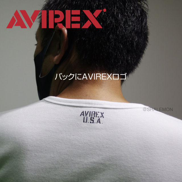 AVIREX アヴィレックス 【 ヘンリーネック 半袖 Tシャツ 】【限定ハンドタオル付】 国内正規販売店 アビレックス 男 プレゼント タイトフィット 筋トレ マッチョ ジム スポーツ ...