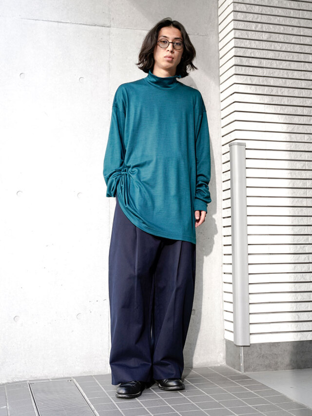 【2022AW】 STUDIO NICHOLSON （スタジオニコルソン） "SORTE - DEEP PLEAT VOLUME PANT ...