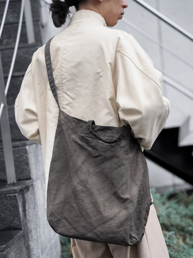 【2024SS】 YOKO SAKAMOTO (ヨーコサカモト) "RESEARCHER BAG" - KAKISHIBU ＜ショルダーバッグ ...