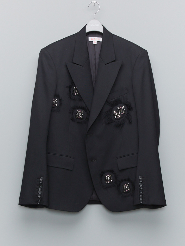 【2024AW】 MASU (マス/エムエーエスユー) "STUDS TAILORED JACKET" ＜テーラードジャケット＞