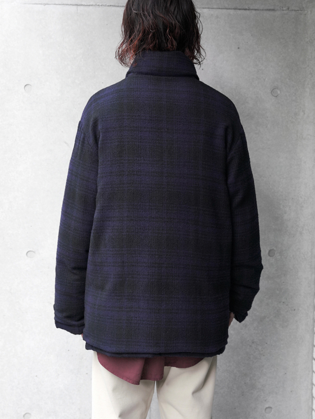 【2023AW】 RAKINES （ラキネス) "Boucle tweed French down jacket" ＜ダウンジャケット＞