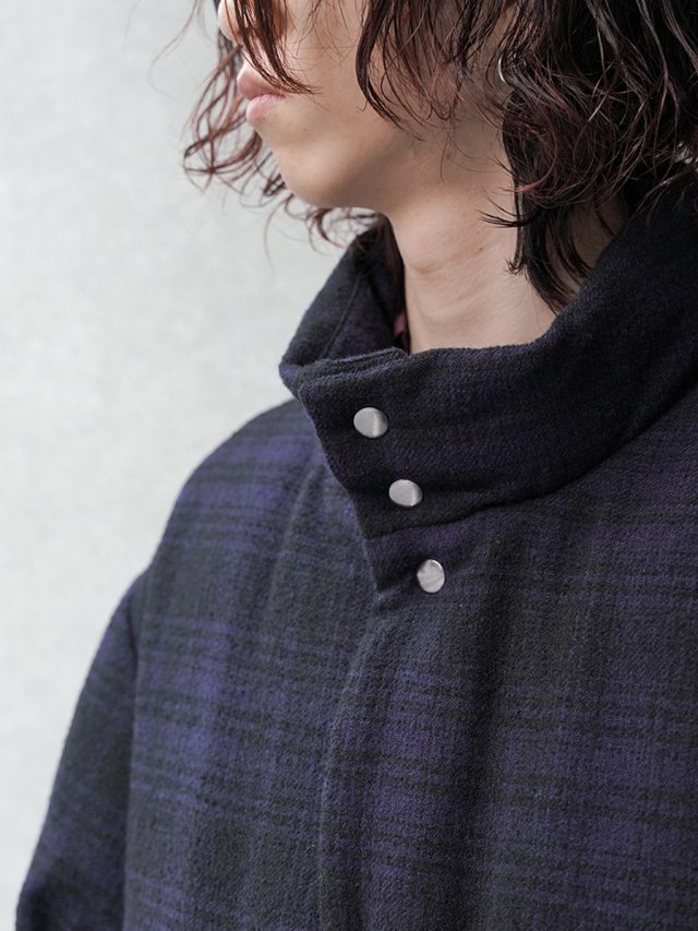 【2023AW】 RAKINES （ラキネス) "Boucle tweed French down jacket" ＜ダウンジャケット＞