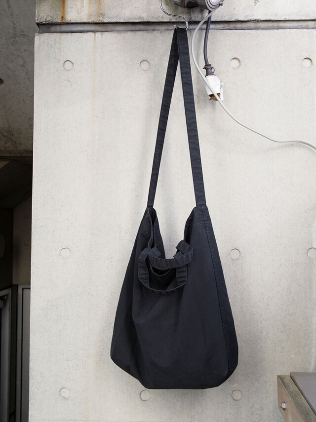 【2024SS】 YOKO SAKAMOTO (ヨーコサカモト) "RESEARCHER BAG" - BLACK ＜ショルダーバッグ トートバッグ＞