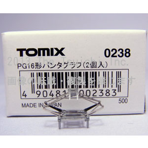 TOMIX 0238 PG16 パンタグラフ(2個入) railways湘南ラインweb店