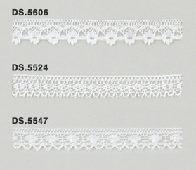 シルクレース 薄手トーションレース 1m単位 DS.5606 DS.5524 DS.5547 オフホワイト 大定 日本製