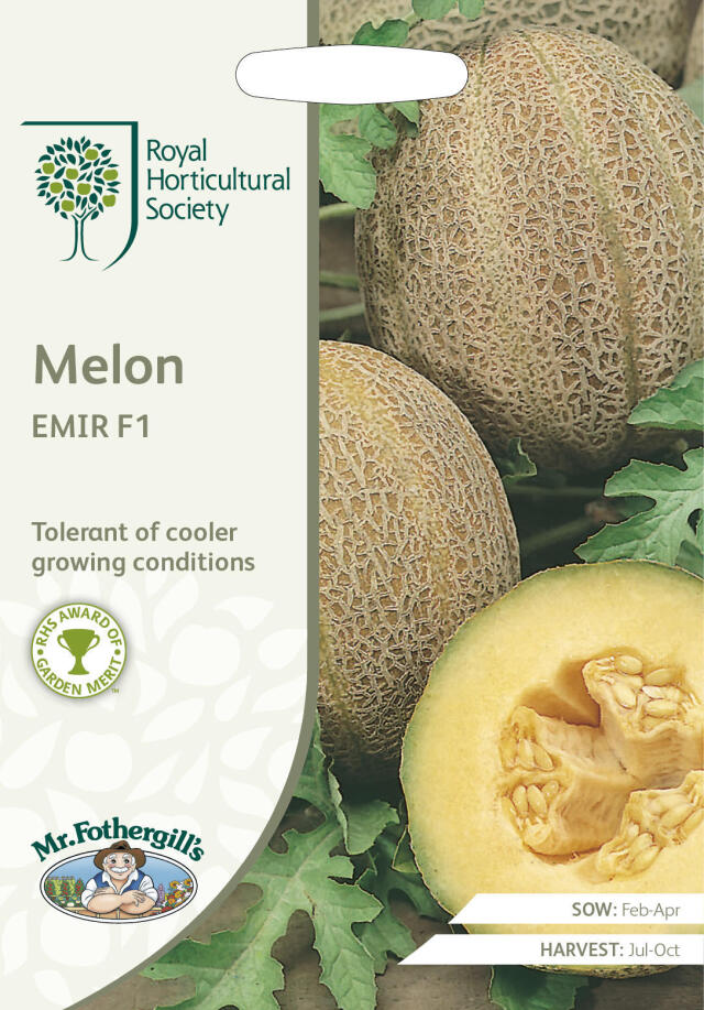 【種子】Mr.Fothergill's Seeds Royal Horticultural Society Melon EMIR F1 RHS ...