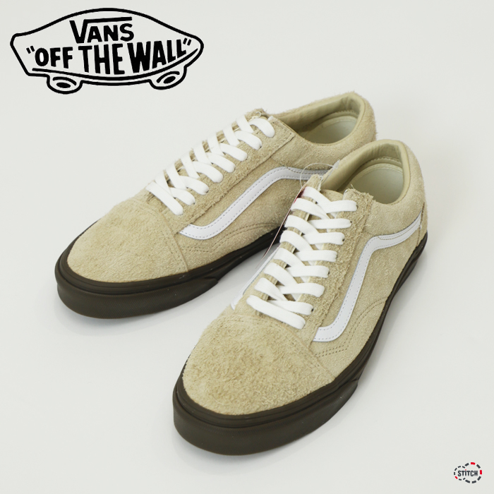 送料無料 バンズ オールドスクール スニーカー メンズ レディース ローカット スケートシューズ 定番 ホワイト ベージュ VANS OLD ...