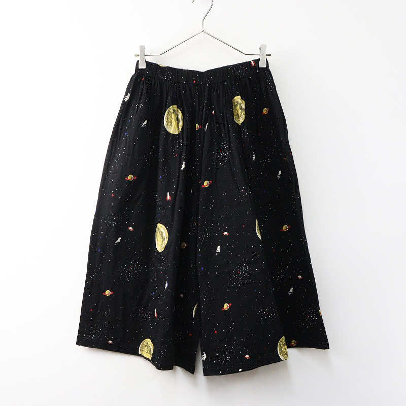 マーブルシュッド marble SUD Universal Dot ハカマPants イージーワイドパンツ ｜ブラック ボトムス【2400014759501】 TRESORオンラインストア