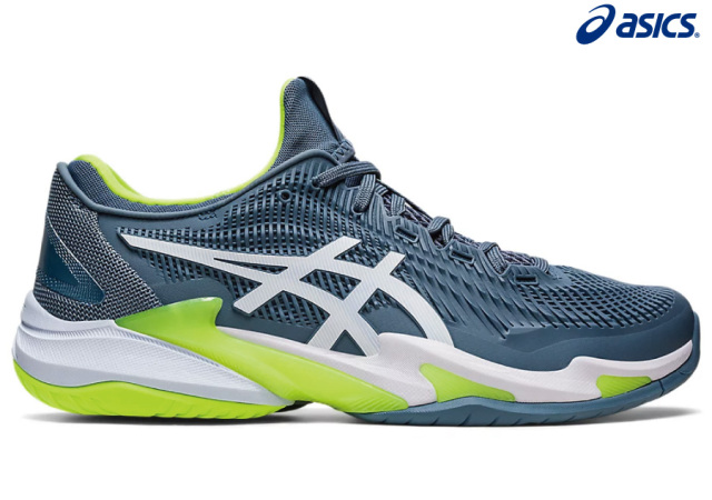 ASICS コートFF3 COURT FF3 2023SSモデル アシックス 1041A370-400 メンズ STEEL BLUE× ...
