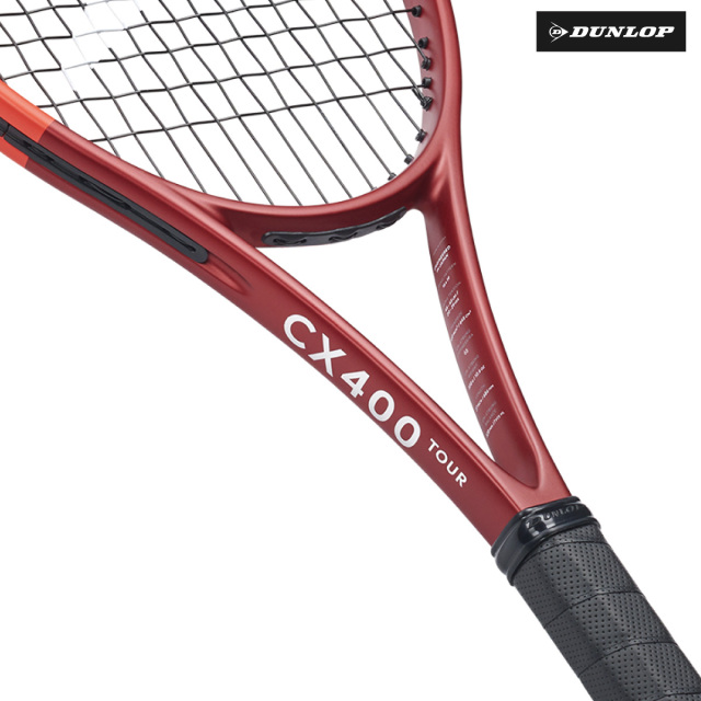 ダンロップ CX 400 TOUR 2024 DUNLOP DS22405 レッド×ブラック 国内正規品 硬式テニスラケット