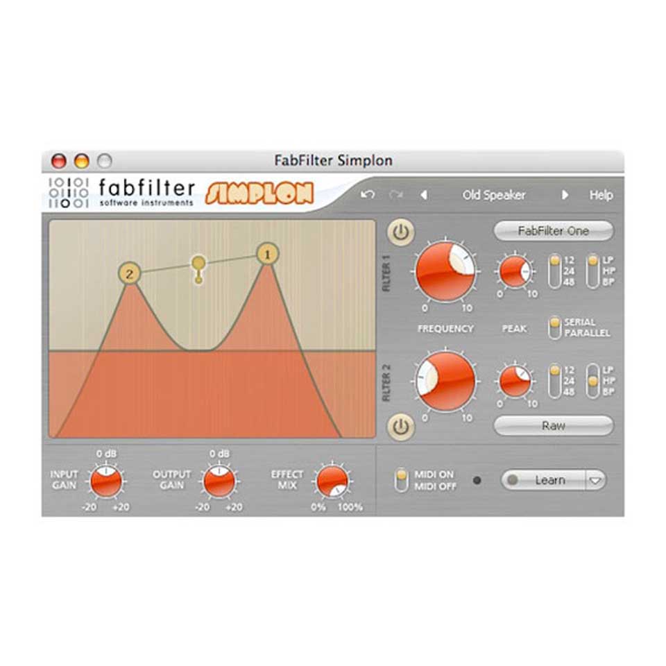 FabFilter/FabFilter Simplon【オンライン納品】