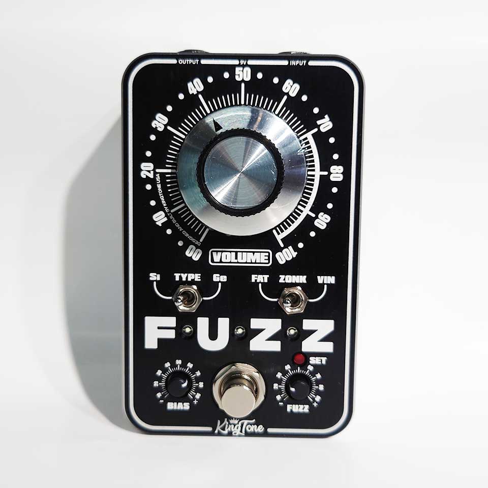 KING TONE GUITAR/Mini Fuzz V2 BK (Black Panel)