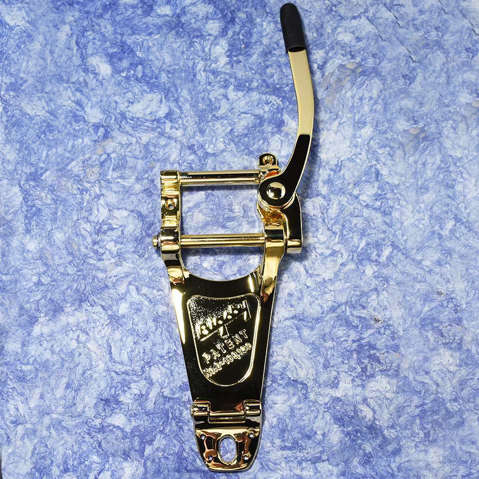 Bigsby/B7GG Vibrato Tailpiece (B7 Gold unpainted)【ビグスビー】【トレモロ】【在庫あり】