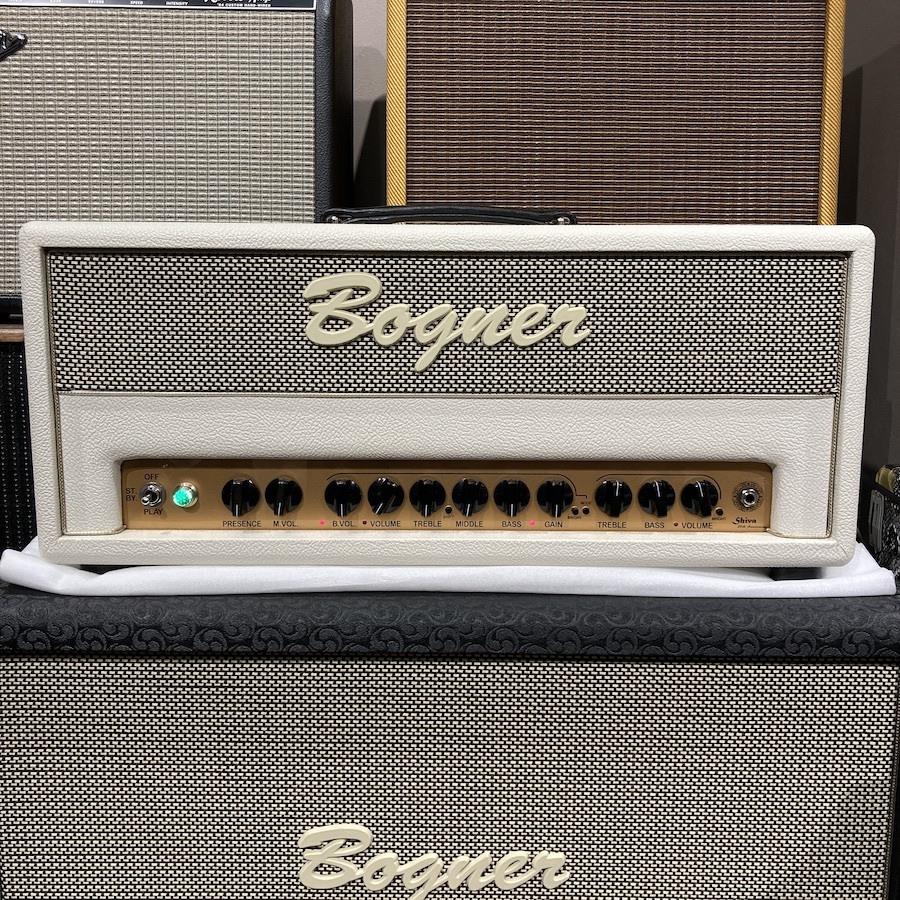 Bogner/Shiva 20th Anniversary KT88 Head (Custom Color Ivory Cream)