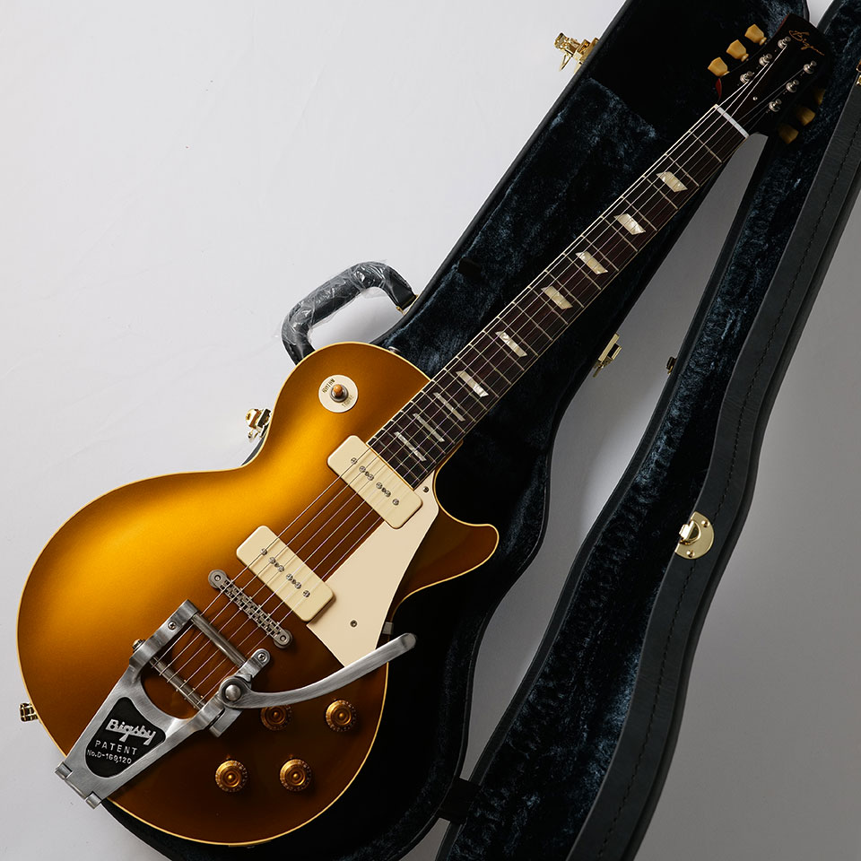 Bizen Works/Burned 56 STD Gold Top w/Bigsby B7 & Stinger 4.16kg #230450