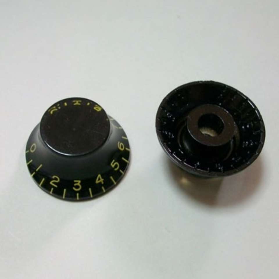 Montreux/Montreux Top Hat knob set Black (4) ver.2【お取り寄せ商品】