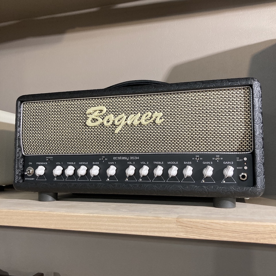 Bogner/Ecstasy 3534 50w Custom 3 53 4 Head (Comet Tolex/Black Grill)