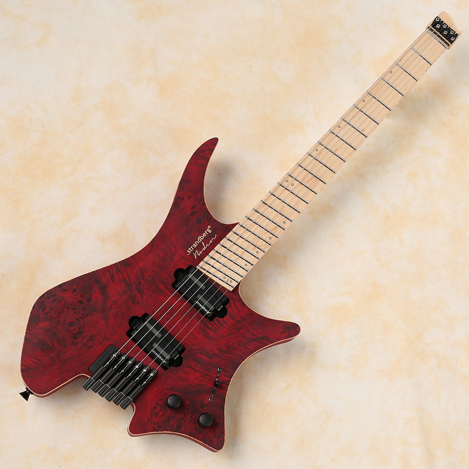 strandberg/Boden J6 STD Standard Poplar Burl / Swamp Ash w/Alumitone ...