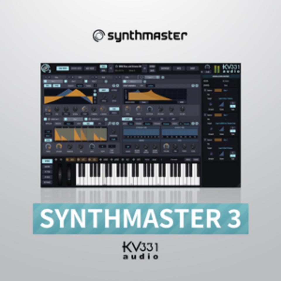 KV331/SYNTHMASTER 3【～10/10 期間限定特価キャンペーン】【オンライン納品】【在庫あり】