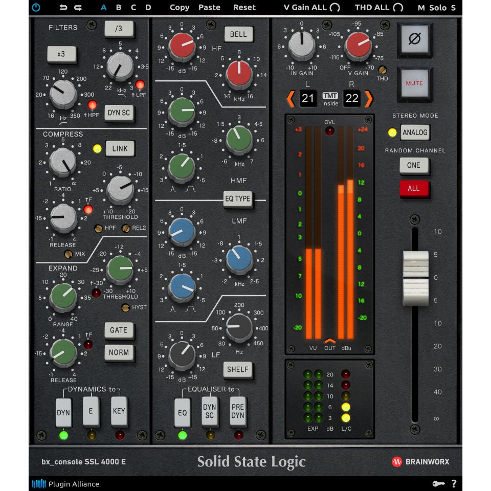 Plugin Alliance/Brainworx bx_console SSL 4000 E【オンライン納品】【在庫あり】